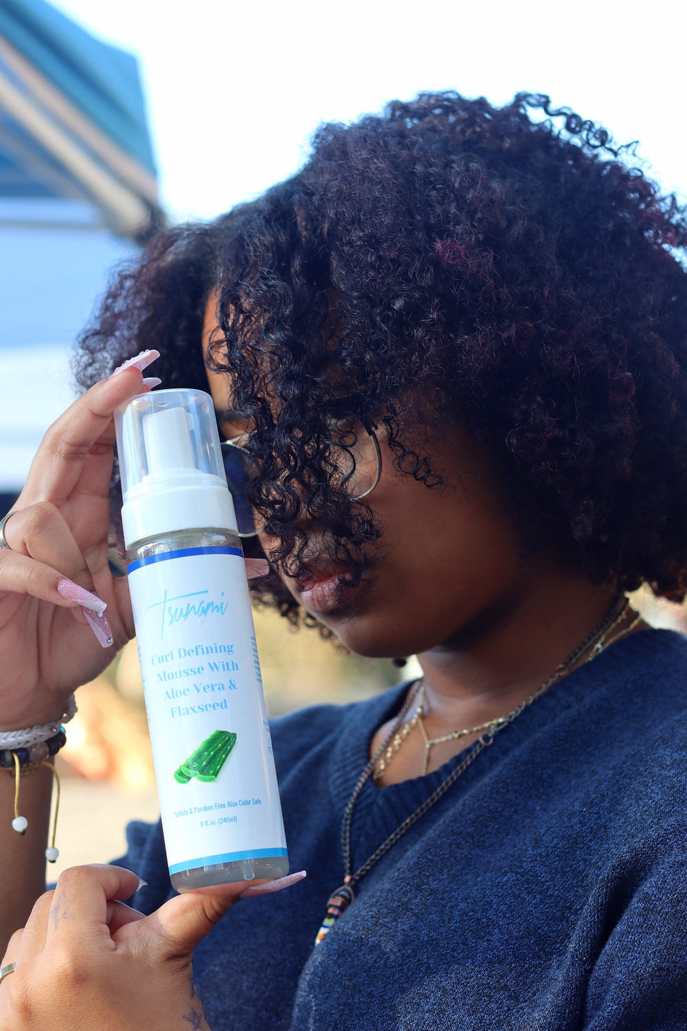 Welcome to Tsunami natural curly hair care