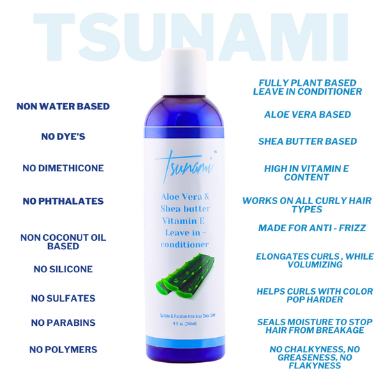 Nourish and Hydrate Your Hair with Tsunami Aloe Vera & Shea Butter ...